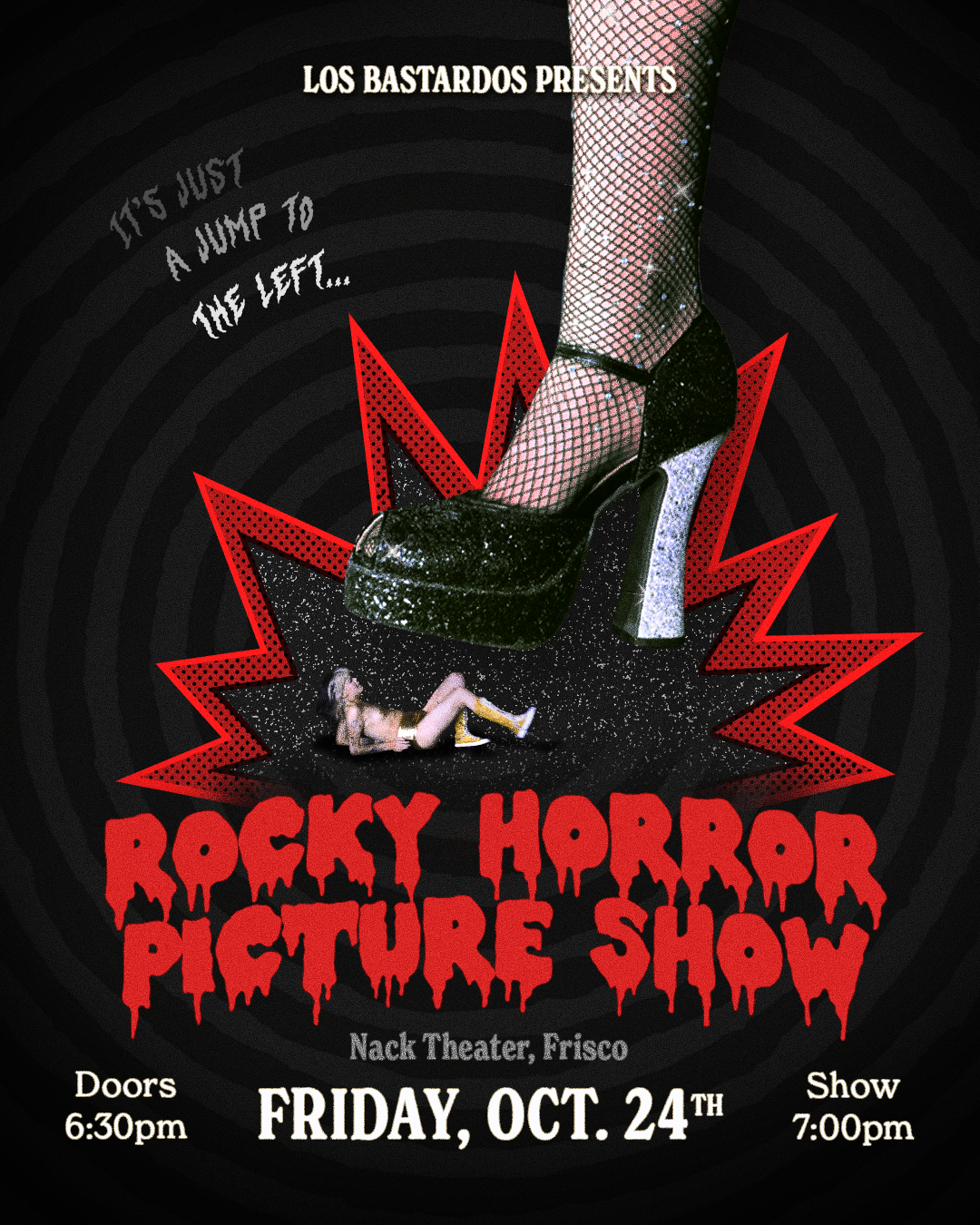 10/24/25 @ The Nack Theater – Los Bastardos